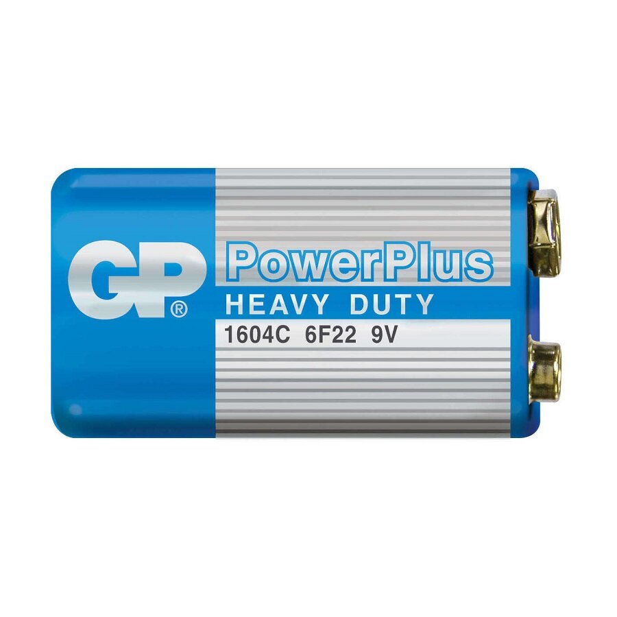 Батарейка Крона GP 1604C 6F22 PP3 9V 1 штука