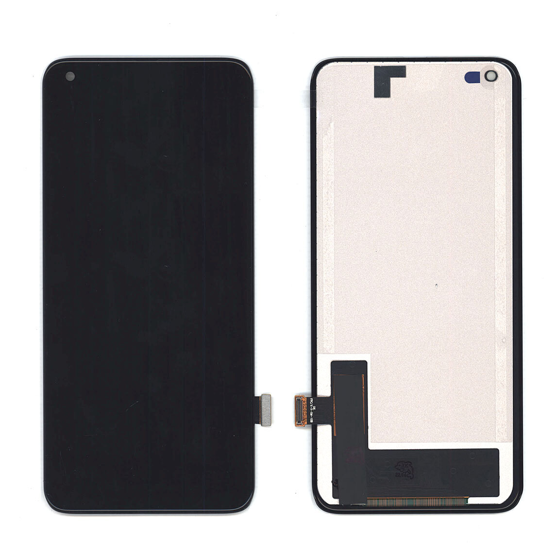 Дисплей (модуль) для телефона Xiaomi Mi10, в сборе с тачскрином, TFT, черный