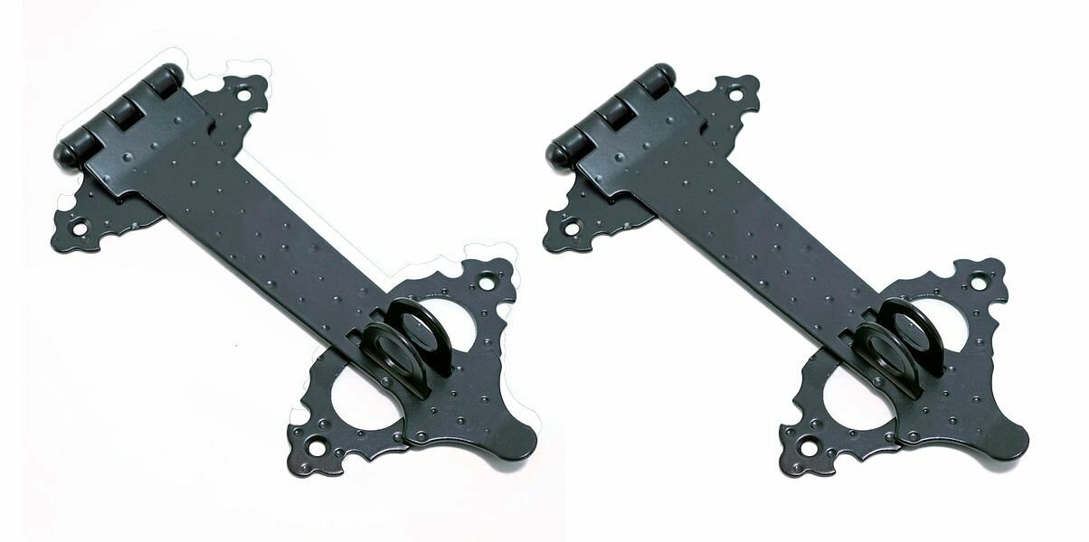 Накладка накидная ноэз НН-200-SL черный матовый (комплект 2 штуки)