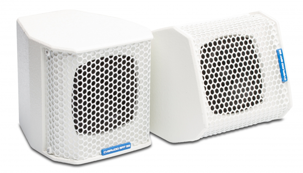 CVGAUDIO SAT-S3W - Инсталляционная 2,5" full-range акустическая система (сателлит), 20W (AES) /40W (max), 8ohm, шарнирный кронштейн, цвет белый