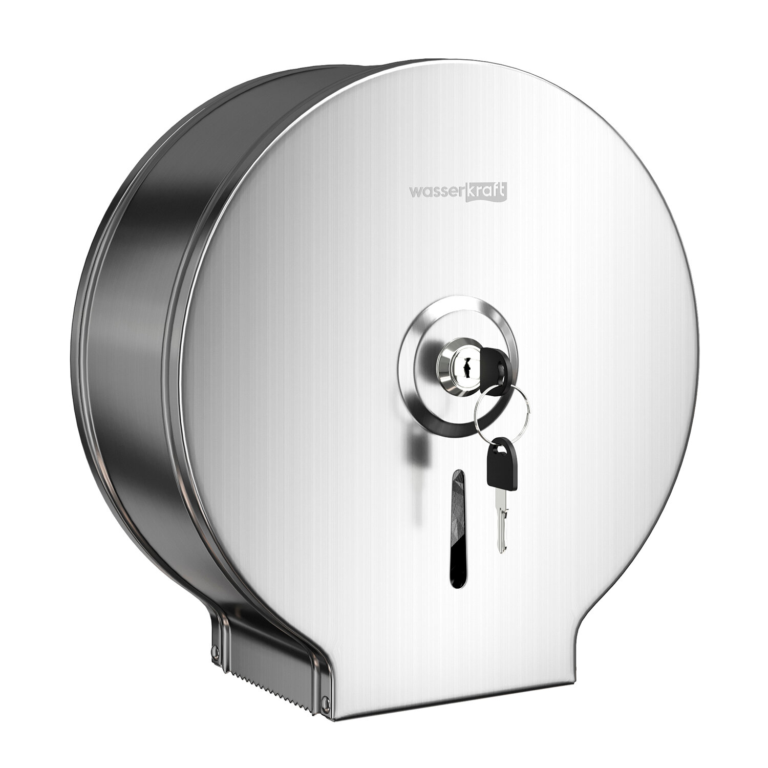 Диспенсер для туалетной бумаги WasserKRAFT K-10025 нержавеющая сталь, никель