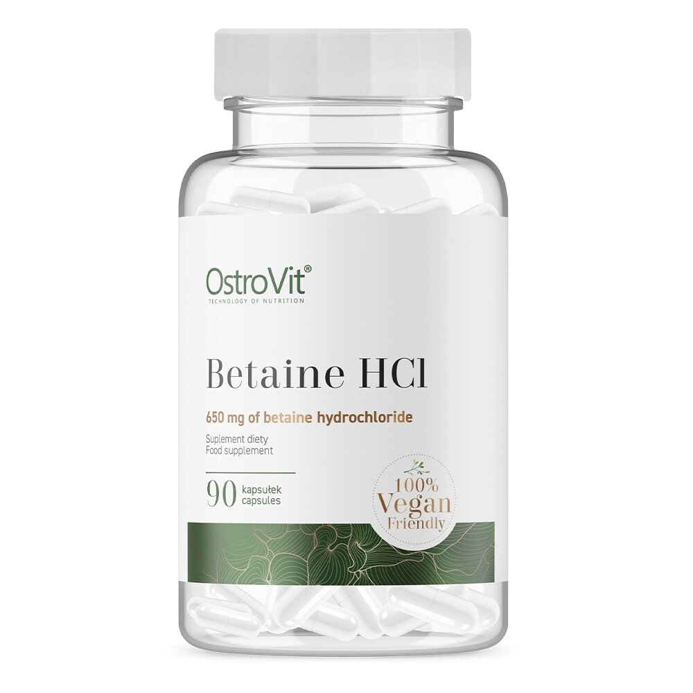 OstroVit Betaine HCl, 90 капсул