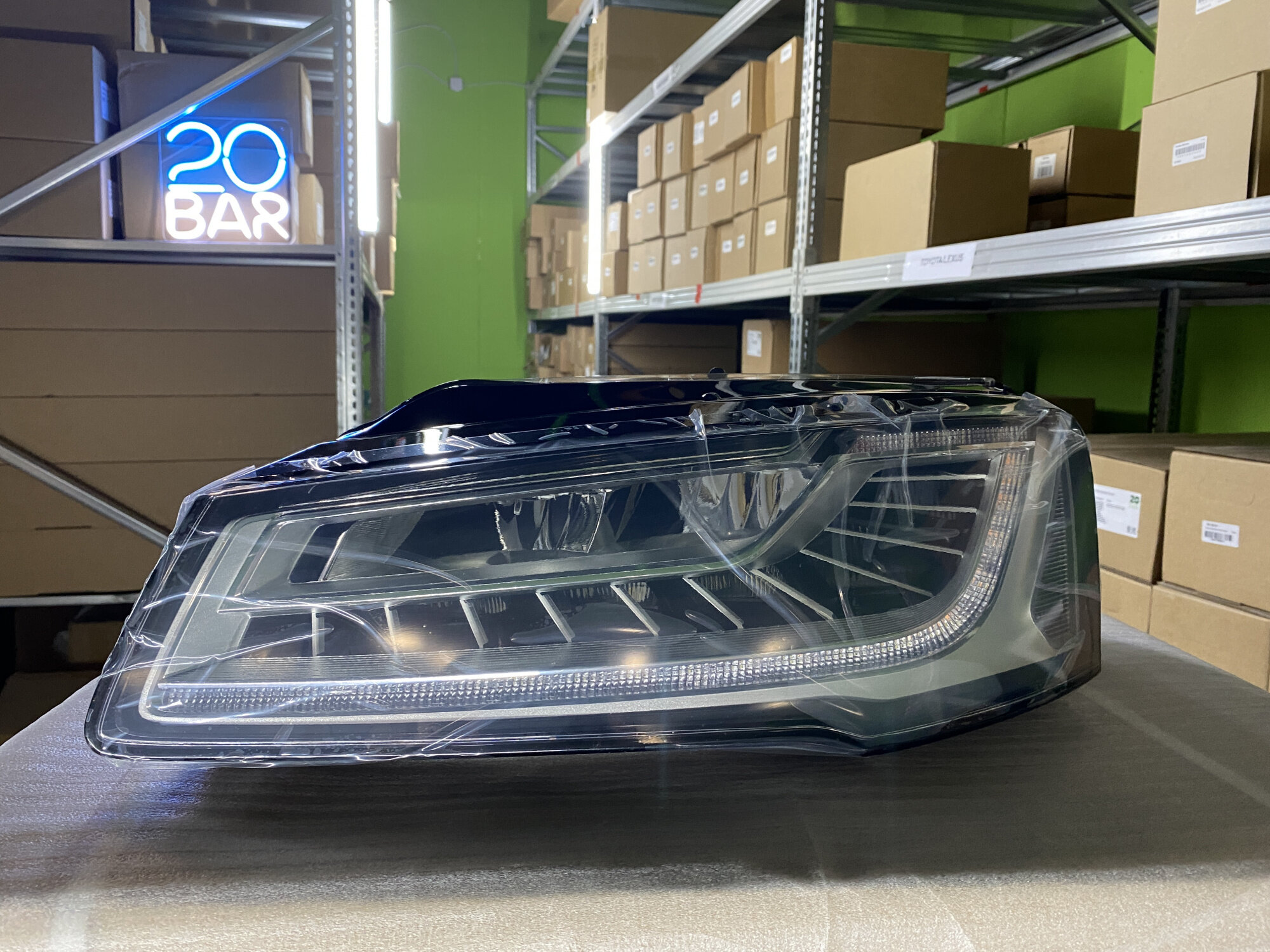 Фара левая Audi A8D4 LED рестайлинг 2013-2017 новая в упаковке