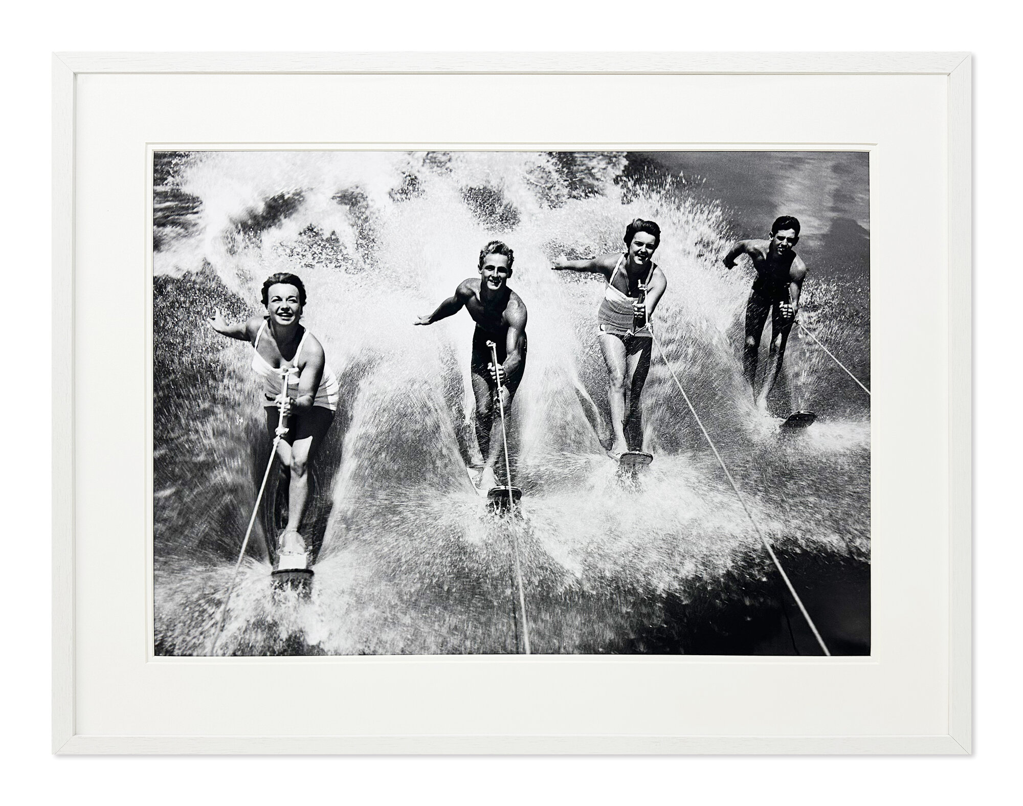 Постер Water skiing, Дерево, Стекло