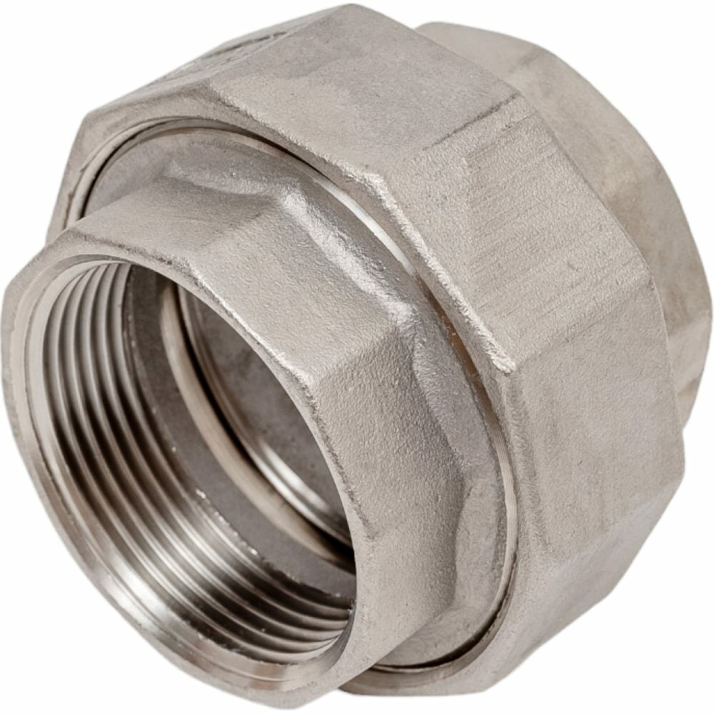 Нержавеющая американка TITAN LOCK (AISI304) 1-1/2" внутренняя резьба с никелевым покрытием, бытовое применение