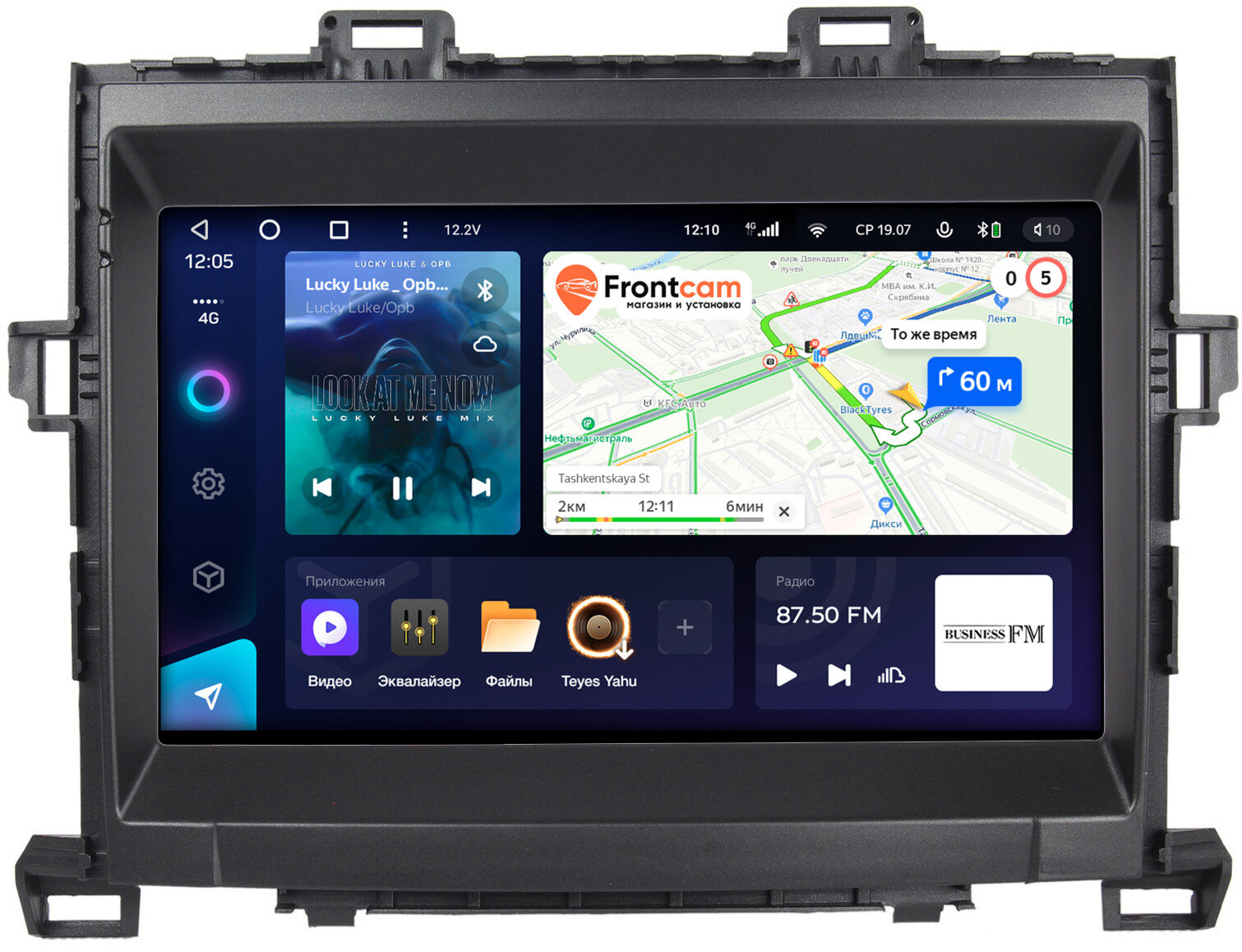 Штатная магнитола Toyota Alphard 2, Vellfire 2008-2015 Teyes CC3L 4/32 9" RM-9156 Android 10 (4G-SIM, DSP, IPS)