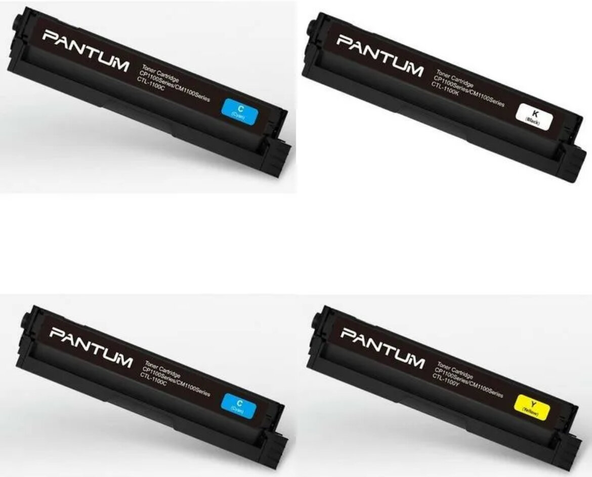 Картриджи для Pantum CTL-1100X (4шт. комплект)
