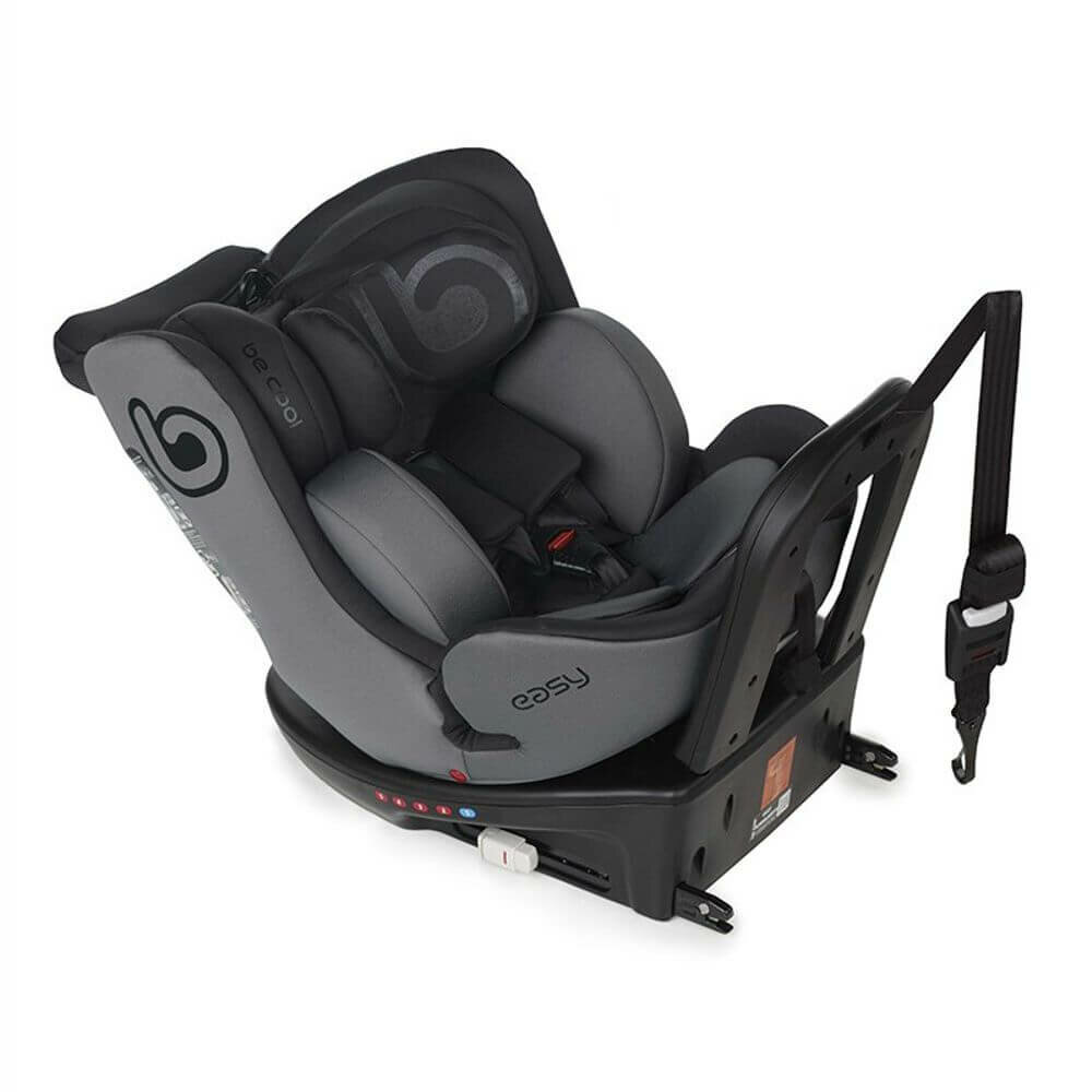 Be Cool EASY, автокресло с рождения до 12 лет гр.0-1-2-3 (0-36 кг), цвет Be Carbon