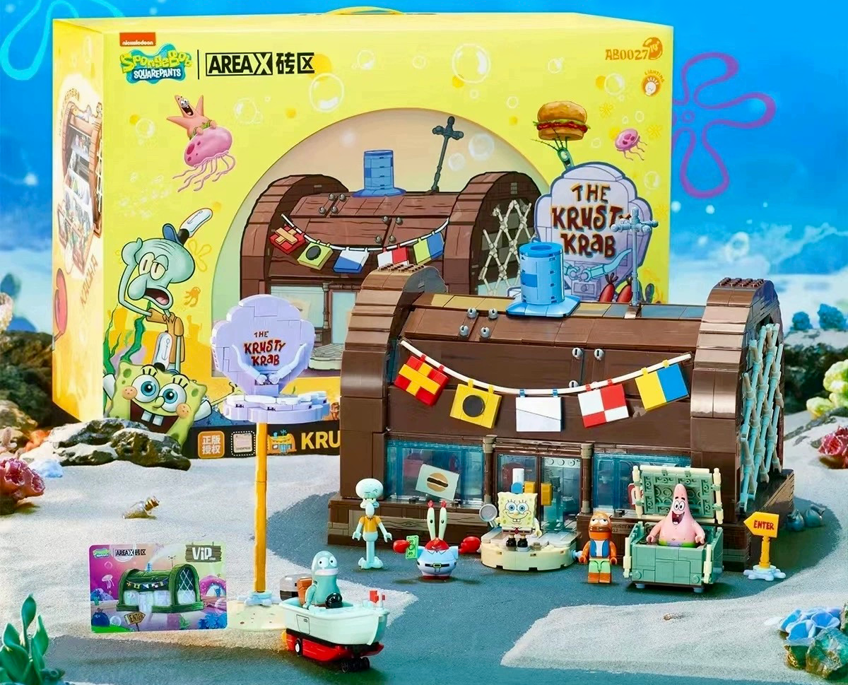 Конструктор AreaX KRUSTY KRAB Губка Боб
