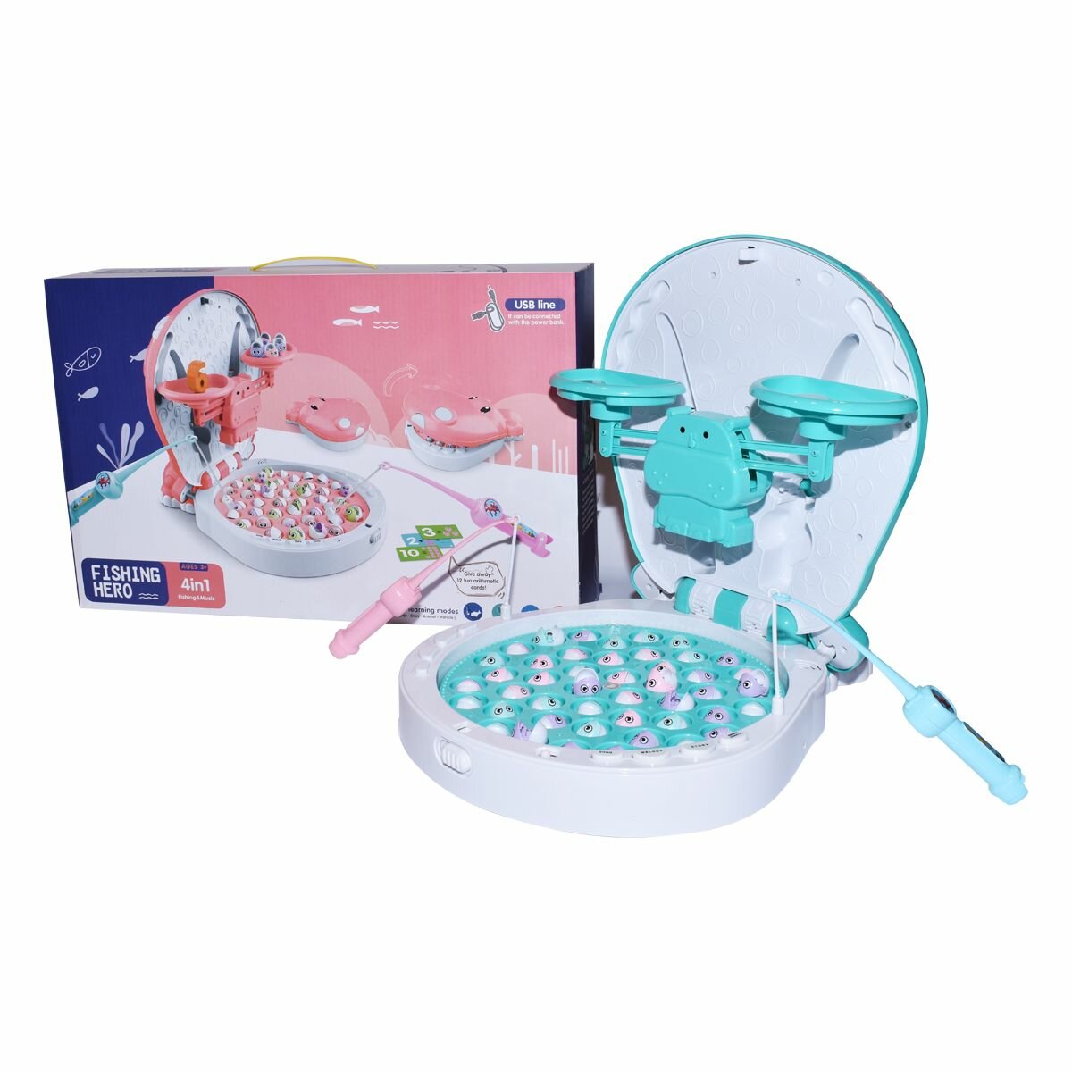 Игра настольная интерактивная Рыбалка с весами