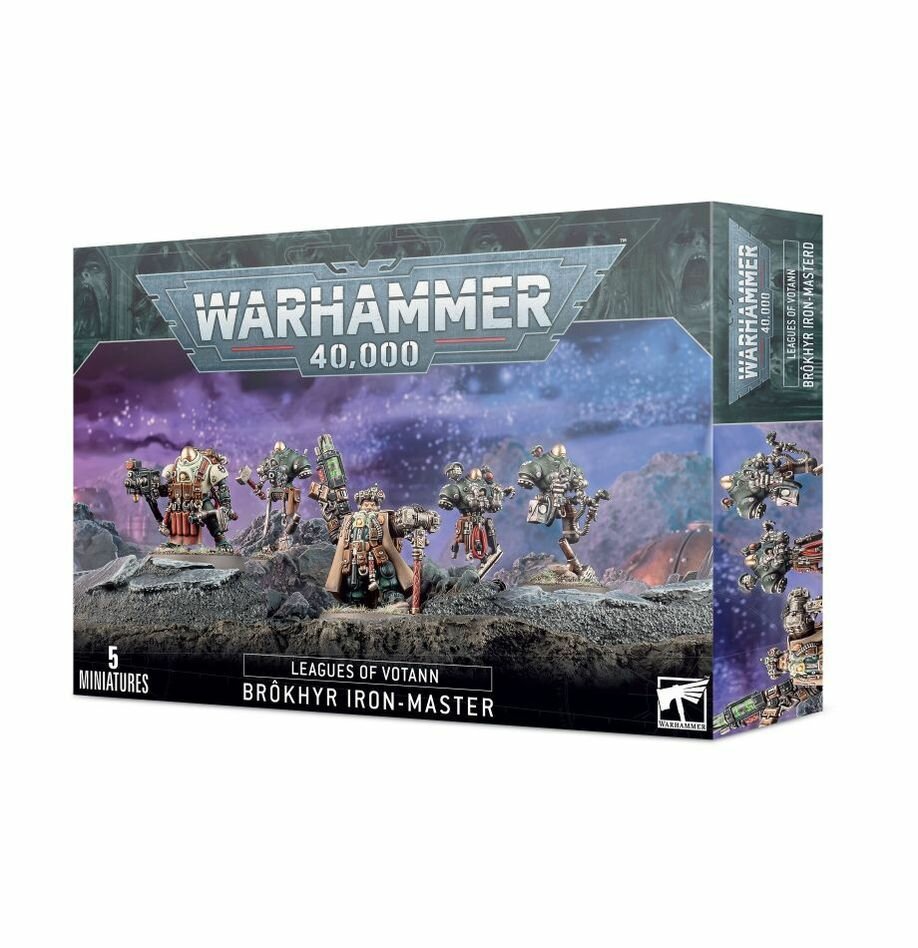 Набор миниатюр Warhammer 40000 Leagues of Votann: Brokhyr Iron-Master