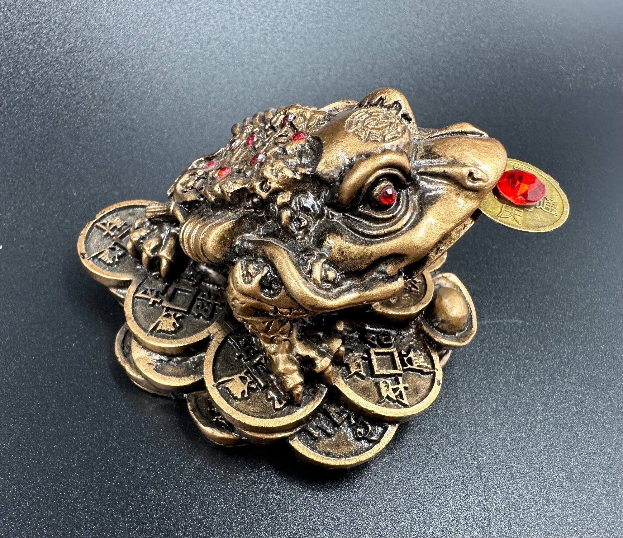 Фигурка «Жаба денежная», с монетой