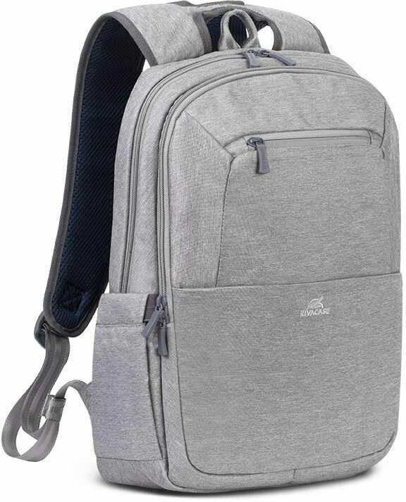 Рюкзак RivaCase для ноутбука 15.6", серый полиэстер, женский дизайн (7760 GREY)