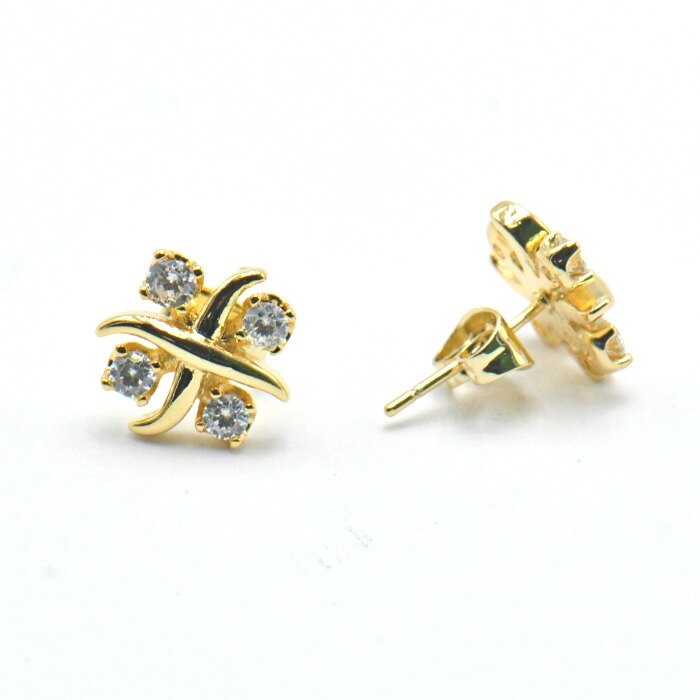 Серьги, фианит