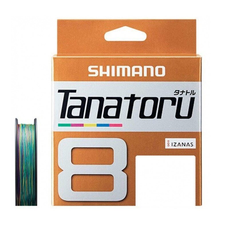 Шнур плетёный Shimano Tanatoru PL-F58R X8 #1.5 (150м, 14.4кг, 0.205мм) #5Color