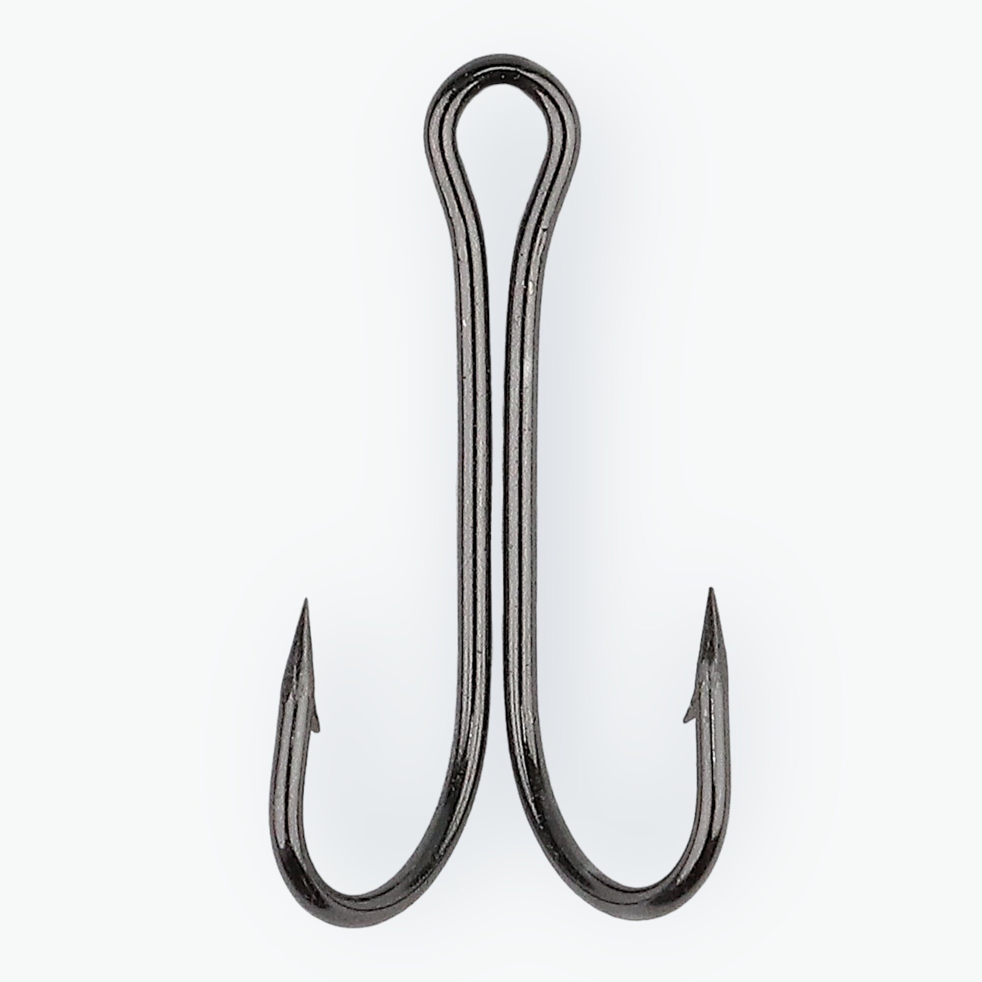 Набор двойников Стерх №2, для поплавочной ловли, сталь, 10 штук, серебристые