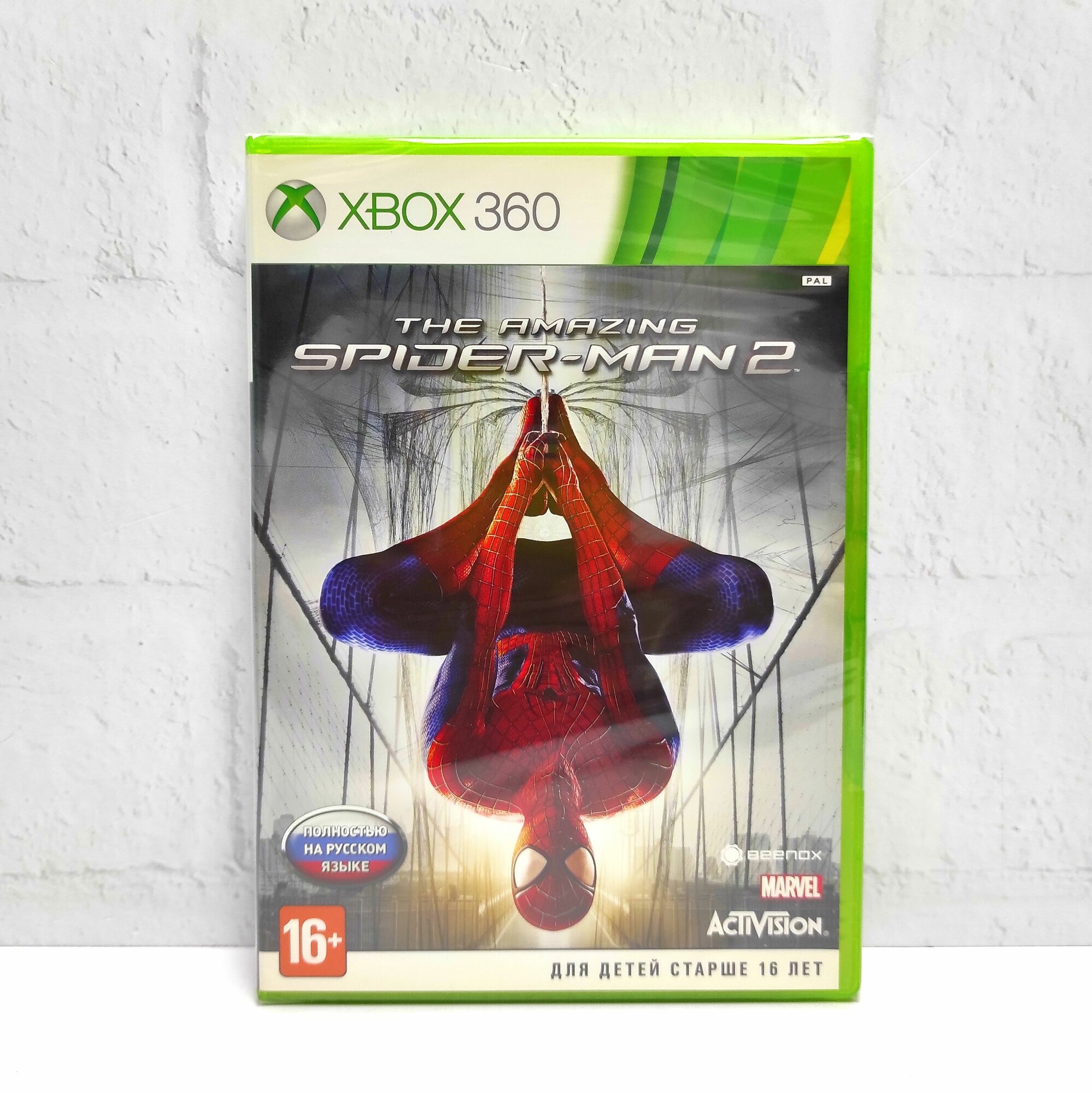 Новый Человек Паук 2 The Amazing Spider Man 2 Полностью на русском Видеоигра на диске Xbox 360
