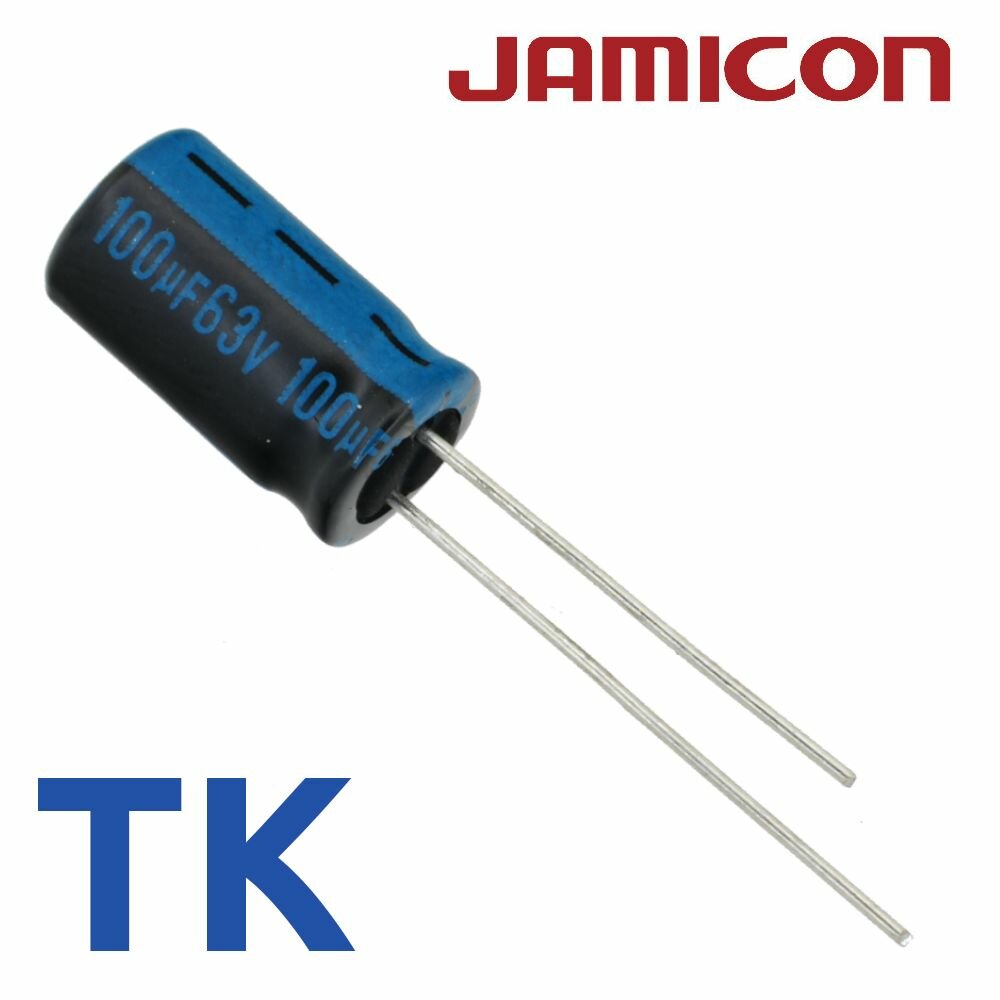 100мкФ 63В / TK / 8x14 / 105 С / конденсатор электролитический (1шт)