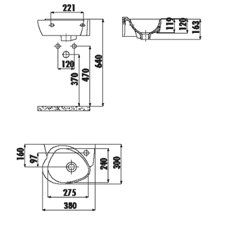 Раковина Creavit Cocuk 38 CK035-00CB00E-0000 Белая