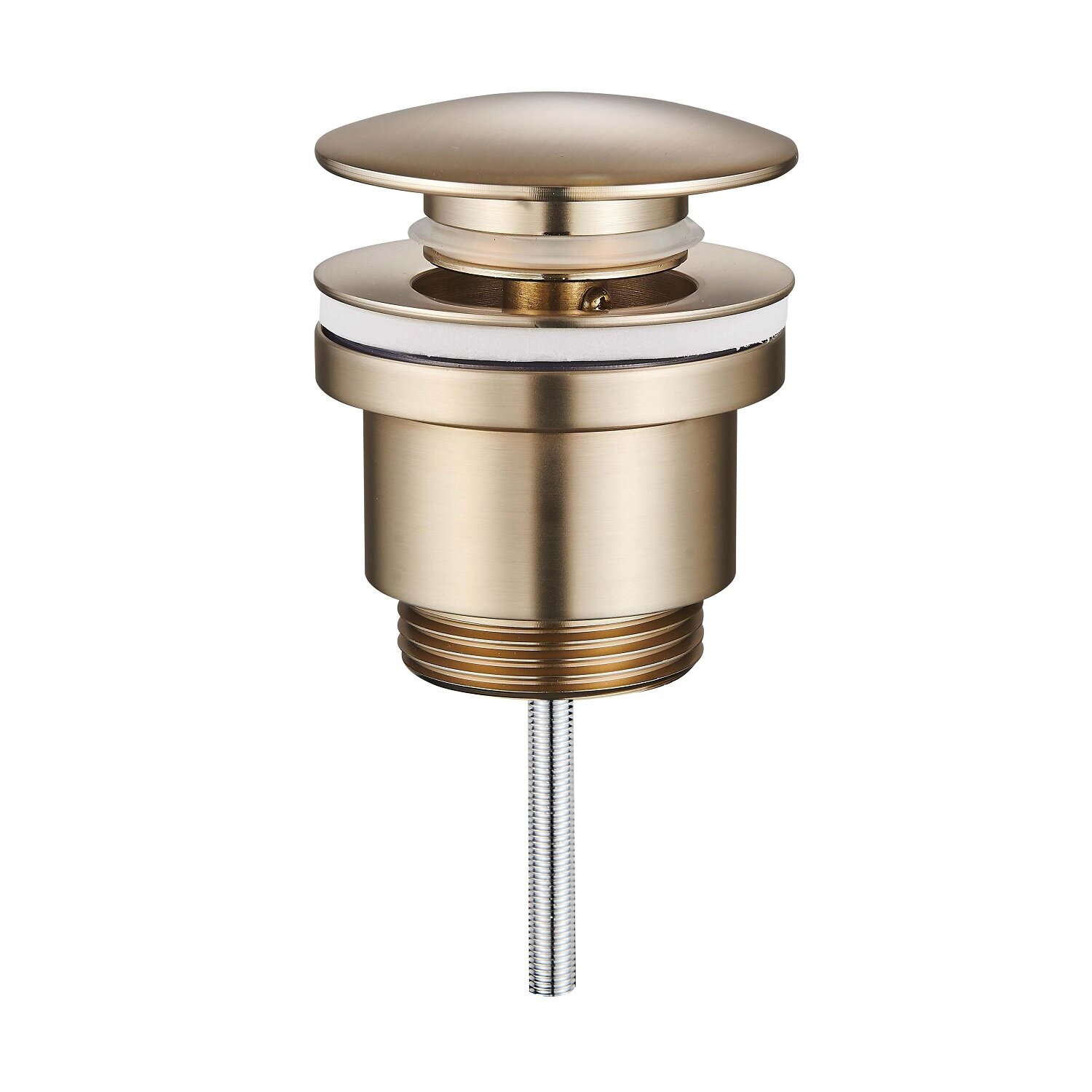 Донный клапан для раковины Raglo R600.01.03, золотой сатин