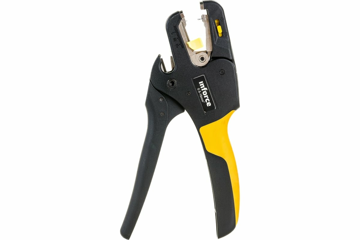 Inforce Инструмент для снятия кабельной изоляции для электропроводки 0,5-16 мм² 06-19-15