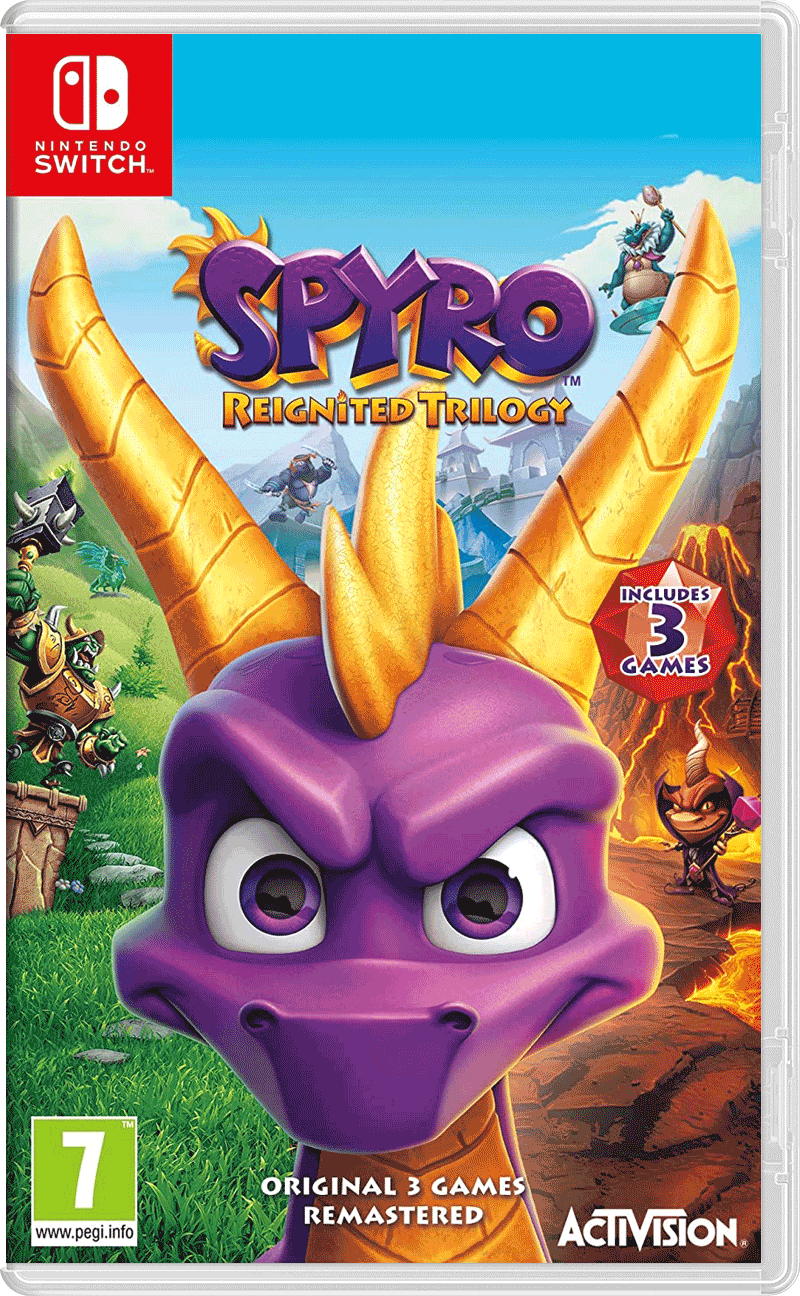 Spyro Reignited Trilogy [Nintendo Switch, английская версия]