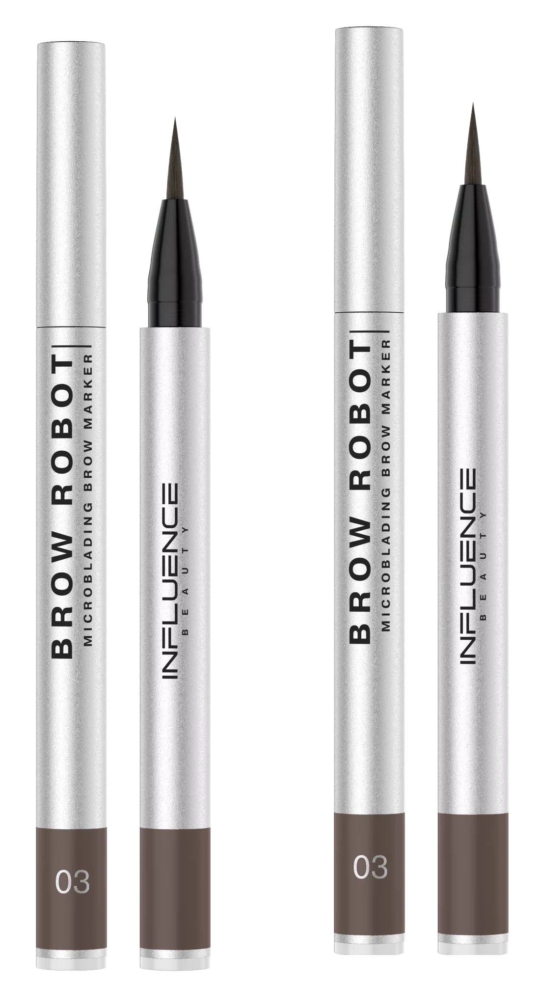 Influence Beauty Маркер для бровей Brow robot/Brow marker тон/shade 03 2 шт