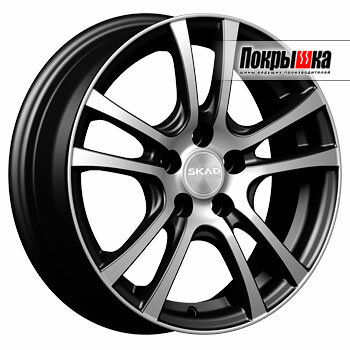 Диски литые SKAD Дели 6.0х15/5х100 D57.1 ET38.0, Алмаз