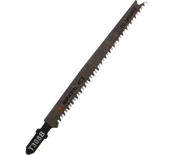 Пилки для лобзика Т308В по дереву, ламинату, чистый рез 116x90 мм, 2 шт. Вихрь 73/10/5/10