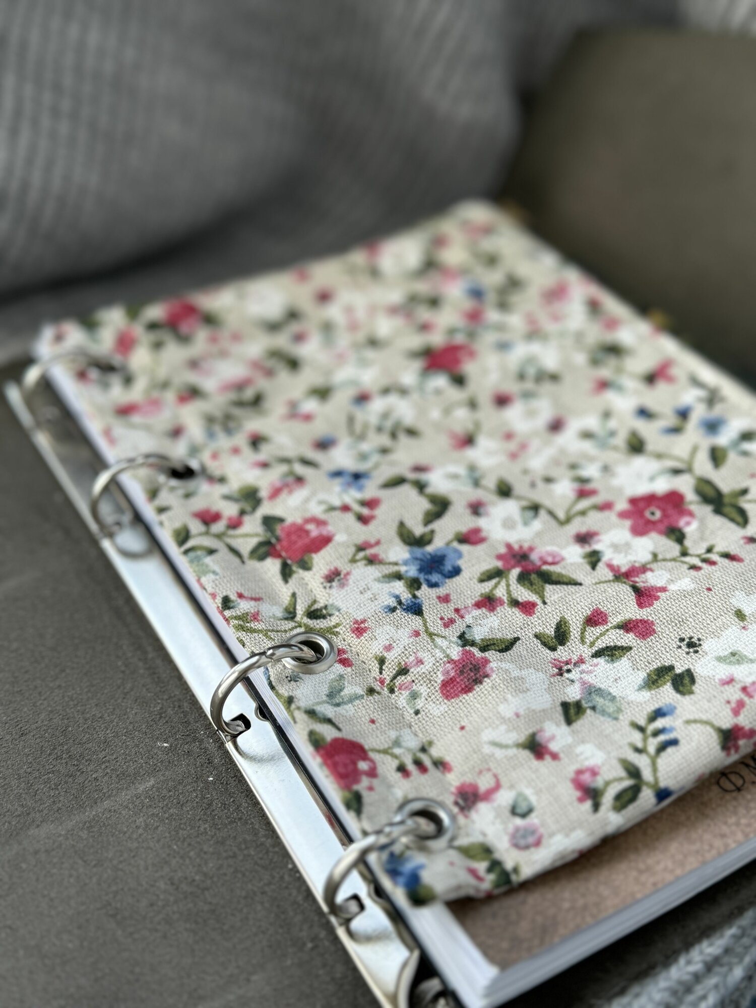 Пенал для тетради на кольцах