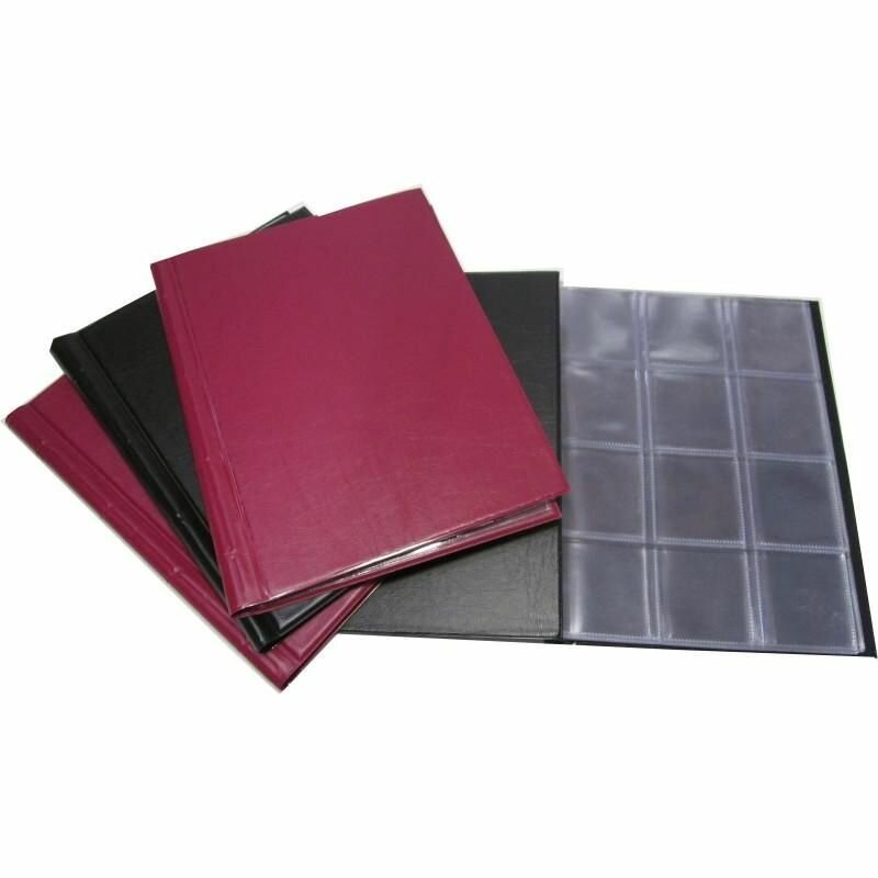 Универсальный монетник для хранения монет В холдерах, 120 ячеек, без картинки.