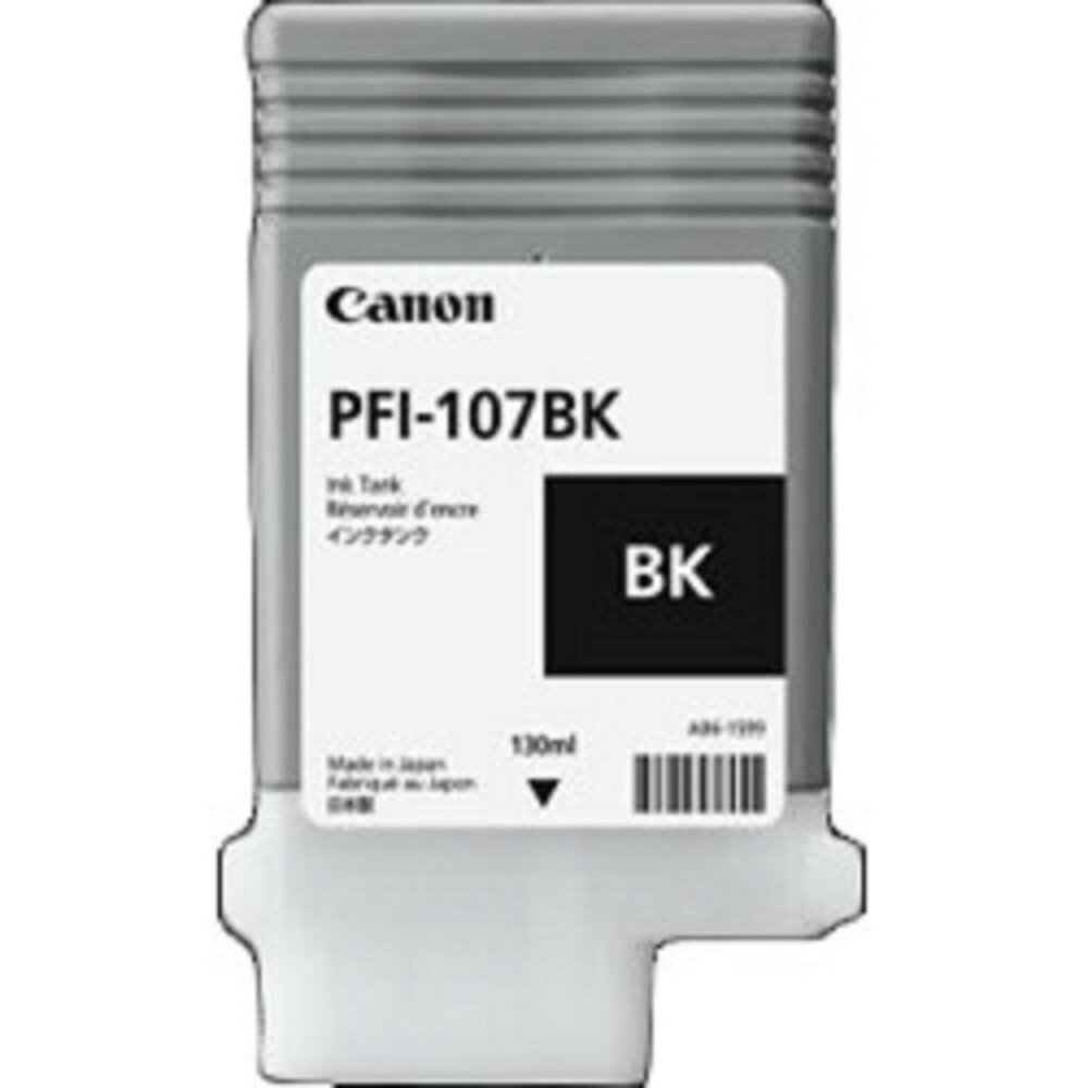 Картридж Canon PFI-107BK, Черный