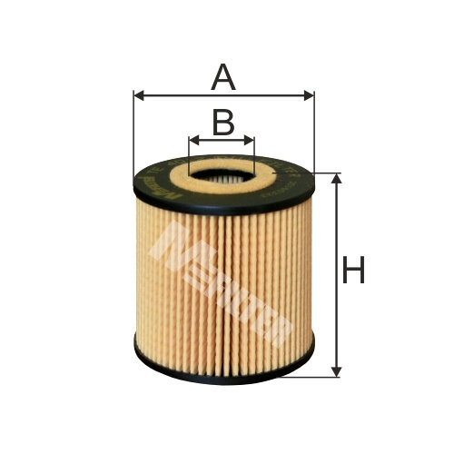 Фильтр масляный для автомобиля, MFILTER TE 4012 (1 шт.)