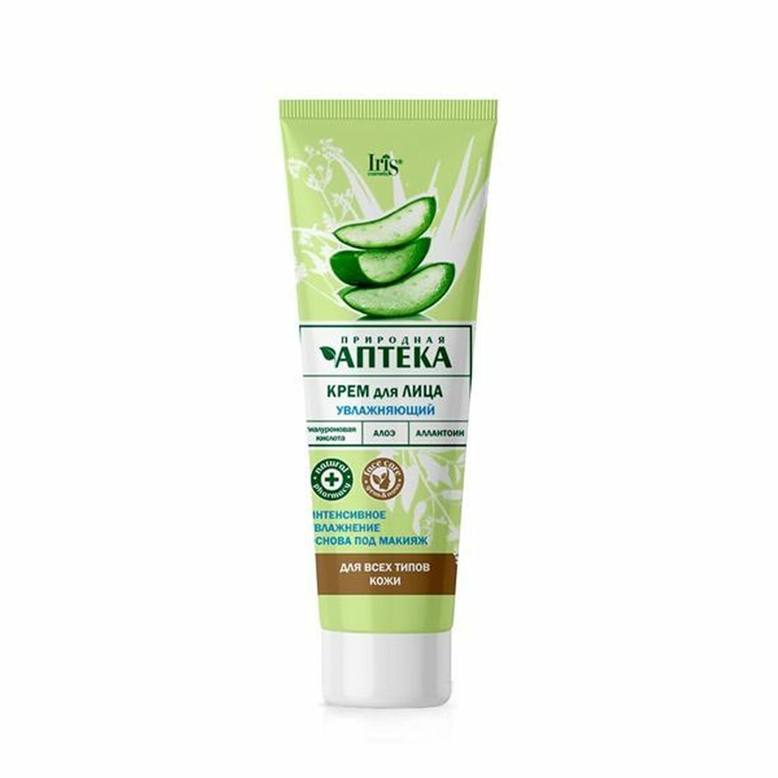 Крем для лица увлажняющий Природная аптека туба 100мл