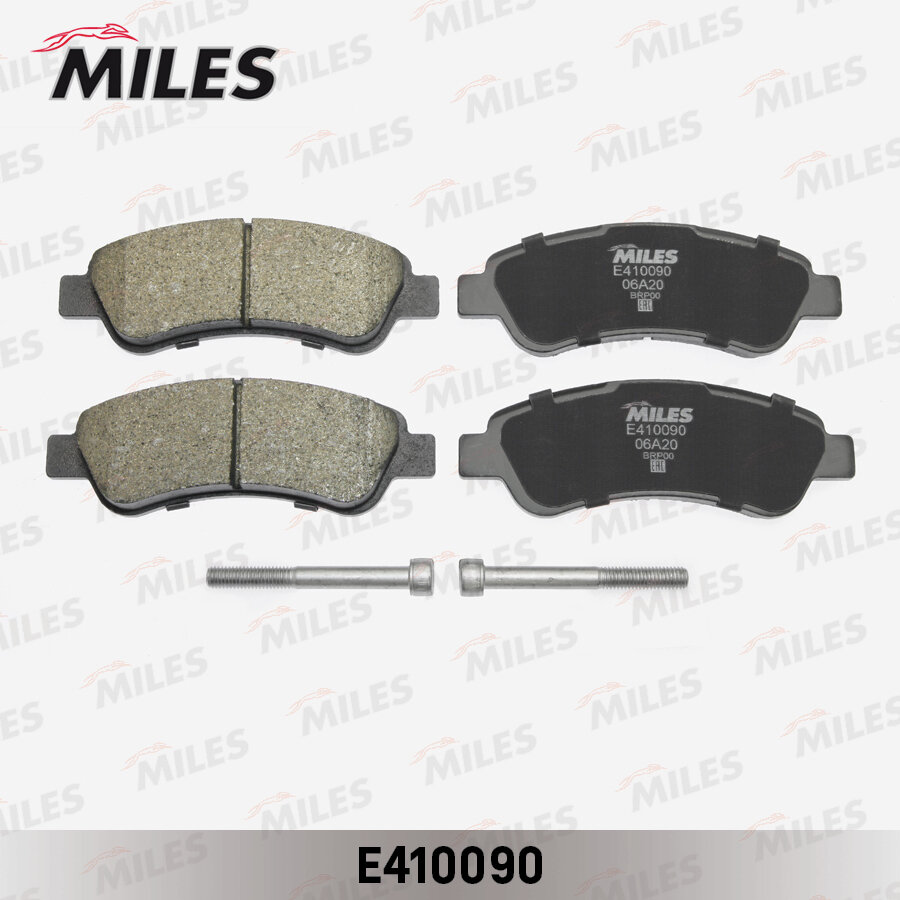 Колодки тормозные Citroen Jumper; Fiat Ducato; Peugeot Boxer (250) 06- задние Low-metallic Miles