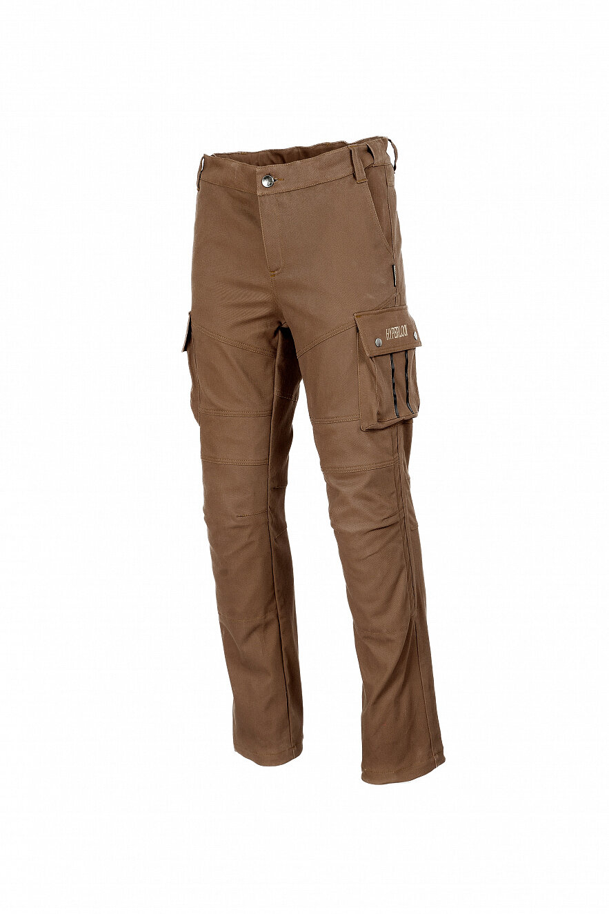 Мотоштаны текстильные Hyperlook Barracuda Brown, цвет коричневый, размер S