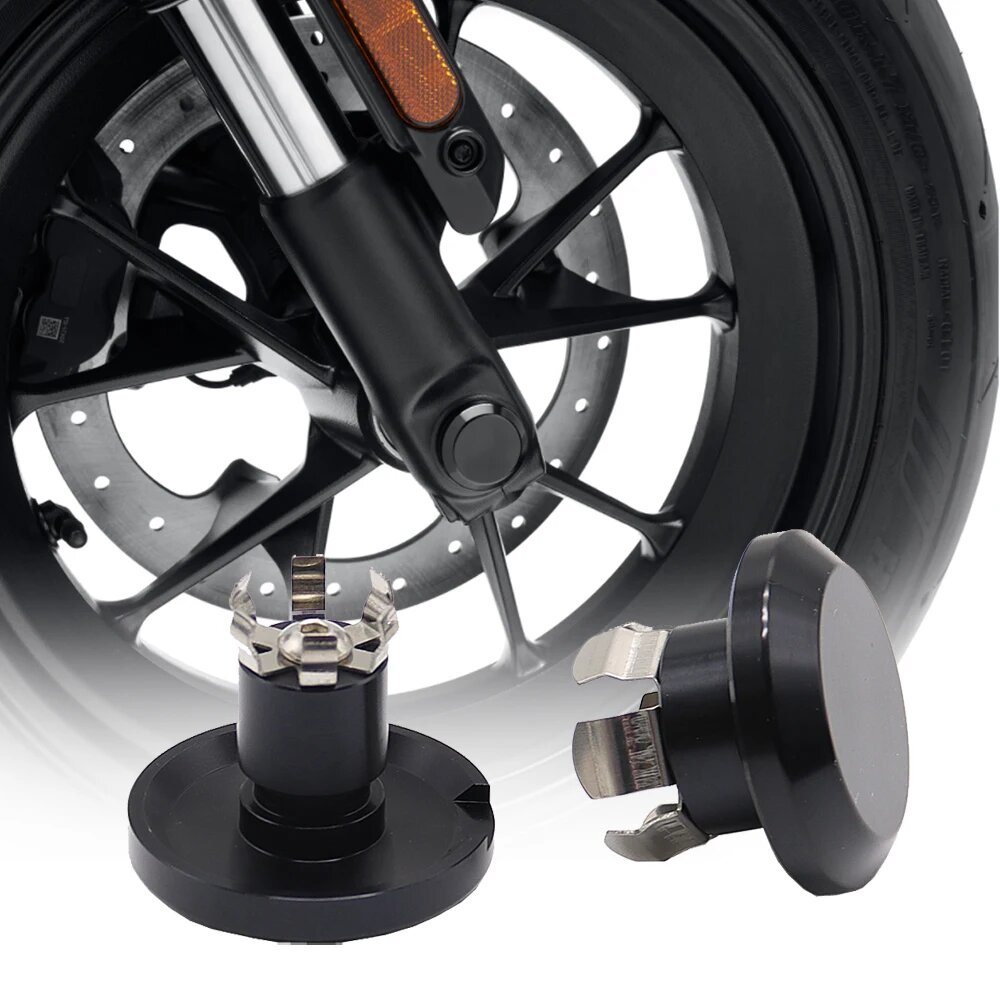 Втулка передней оси мотоцикла Harley-Davidson Sportster S, черная