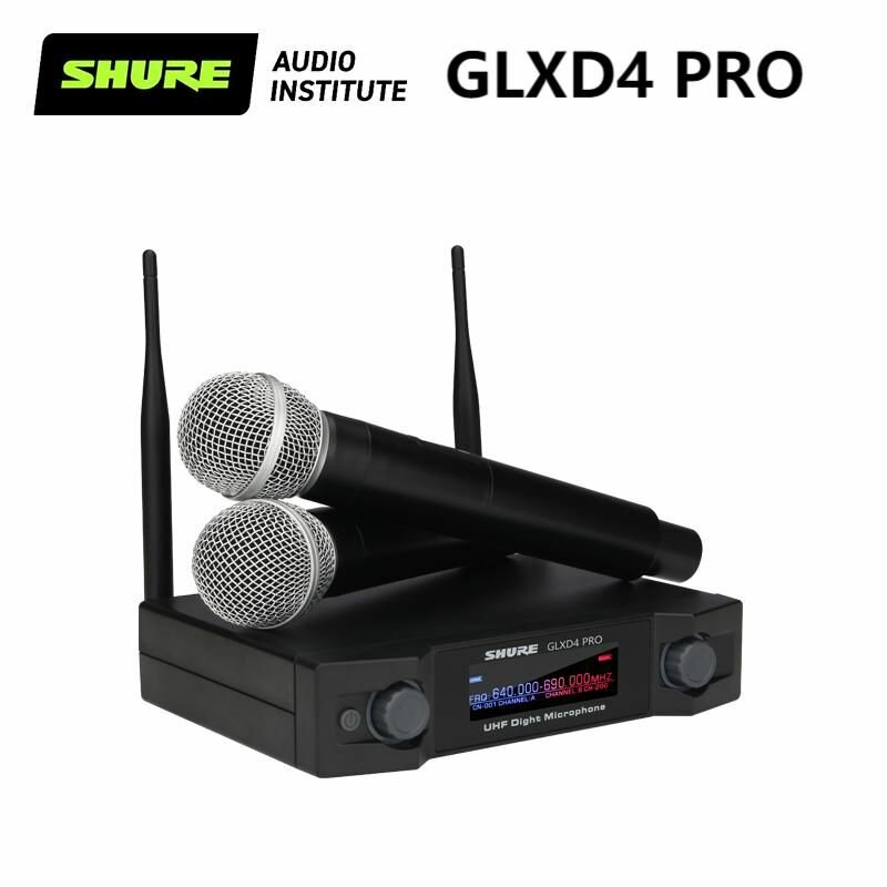 Shure Микрофон для живого вокала GLXD4 PRO, черный