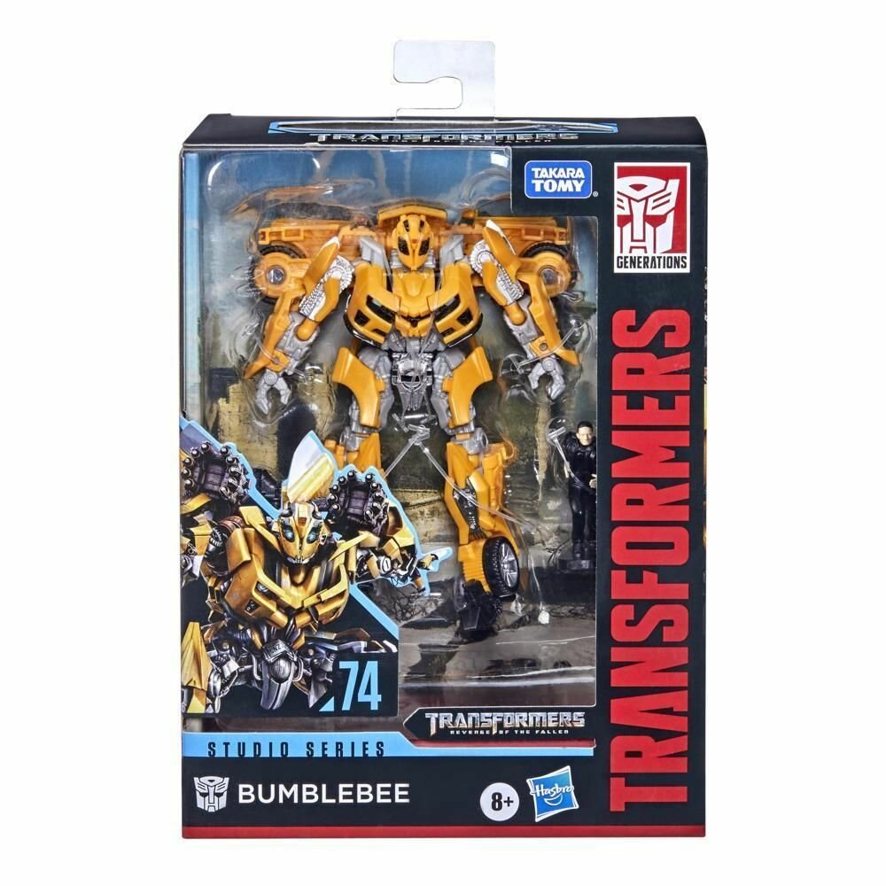 Трансформеры игрушки Hasbro Transformers Studio Series SS74 Deluxe Class Transformers: Revenge of the Fallen Bumblebee (11.5cm) F0787