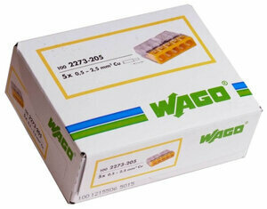 Клеммы WAGO 2273-205 100 шт