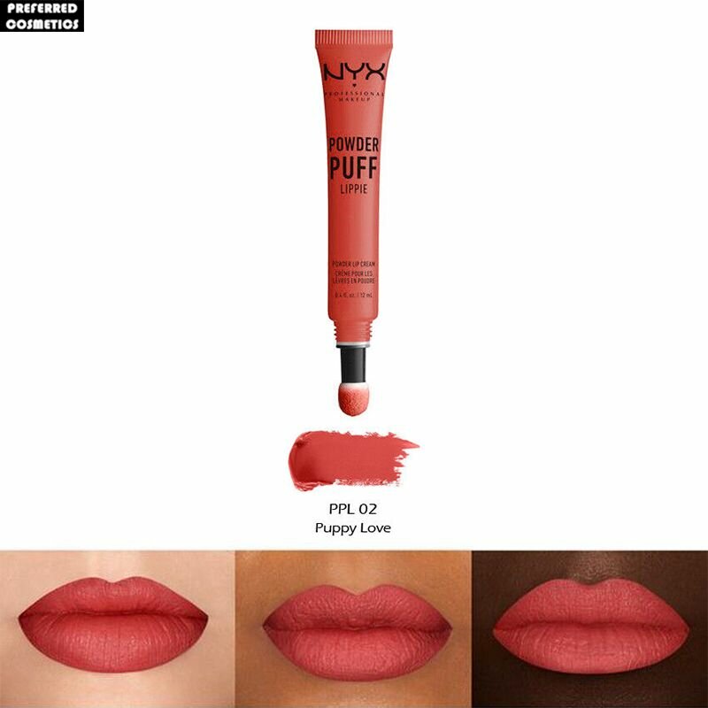 NYX Professional Makeup Powder Puff Lippie - помада со спонжем-аппликатором
