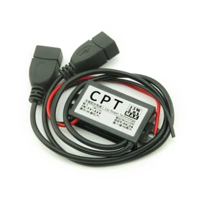 Преобразователь DC-DC 12V-5V 3A Dual USB