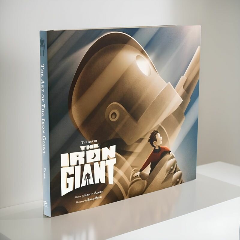 Альбом концепт-арта Стального гиганта: эксклюзивные архивные материалы, эскизы и вдохновение для фанатов анимации