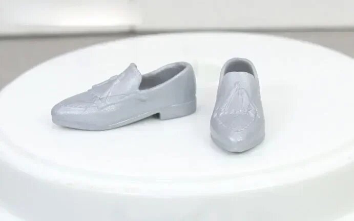 Пластиковые туфельки для кукол BBI888 Серый, HA4-8