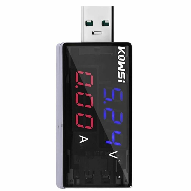 KWS-11VA USB-детектор зарядки напряжения, тестер, вольтметр, амперметр, зарядное устройство Doctor 120 Вт QC3.2 4-30 В