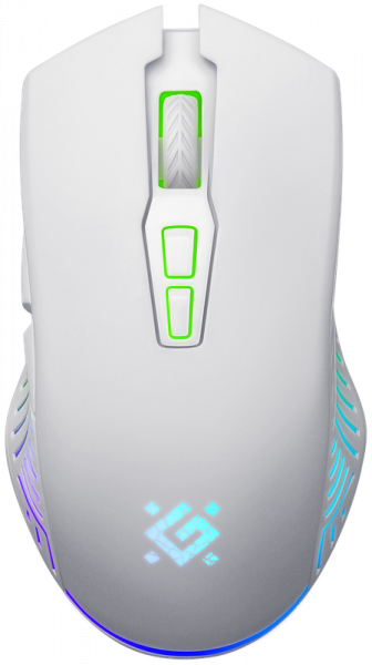 Мышь Defender Pandora GM-502 белая,7кнопок,3200dpi,500мАч игровая