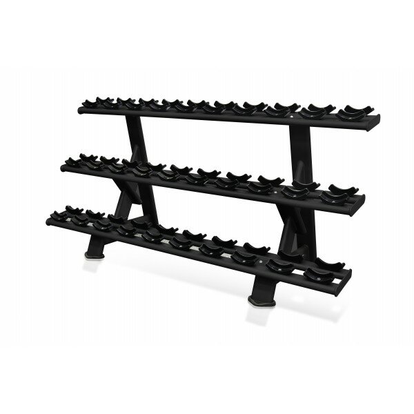 Ultra Gym Стойка для гантелей трехрядная UG-CL205 (на 15 пар)