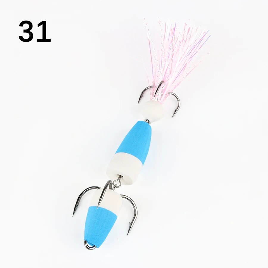 Мягкая приманка W.P.E M Swim Bait, Голубой, Цвет: 31