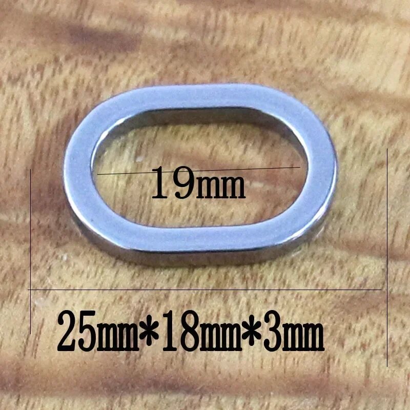 CLOXY Овальное кольцо из нержавеющей стали Oval ring Inner 19mm