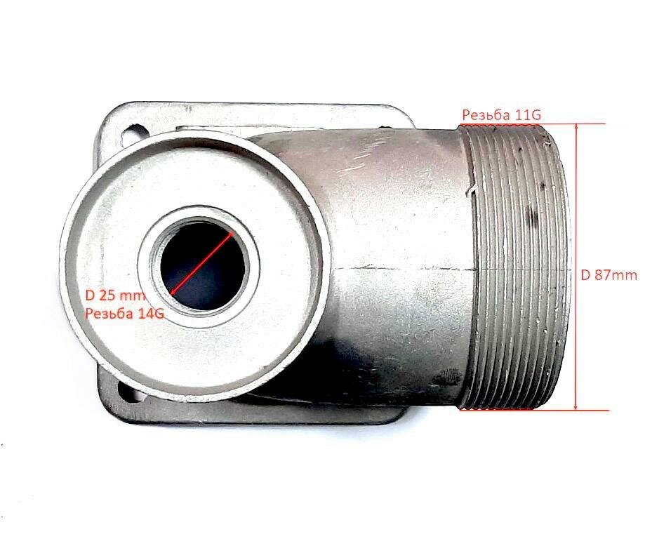 Выходной фланец мотопомпы, Patriot, 3"